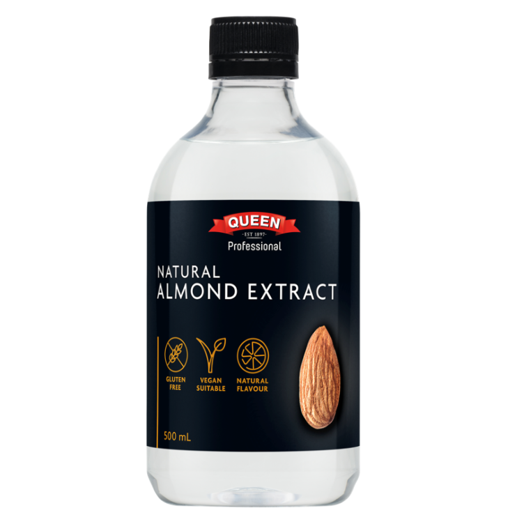 Natural Almond Extract 500 mL - Queen Professional