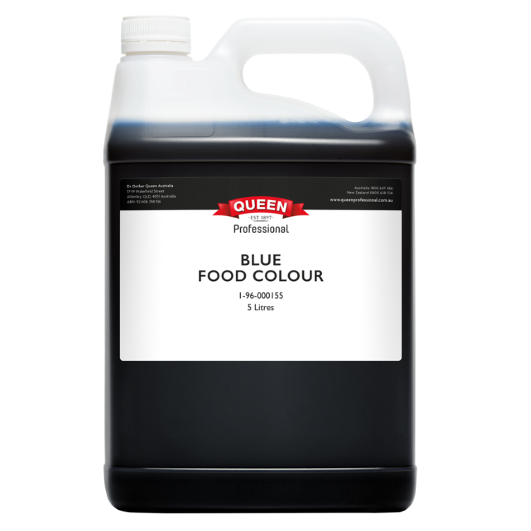 Blue Food Colour 5 L - Queen Professional