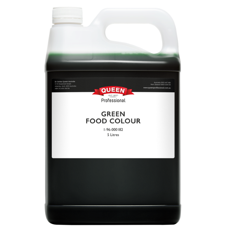 Green Food Colour 5 L - Queen Professional