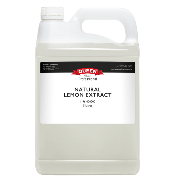 Natural Lemon Extract 5 L - Queen Professional