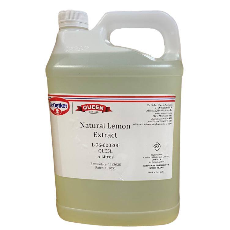 Natural Lemon Extract 5 L - Queen Professional