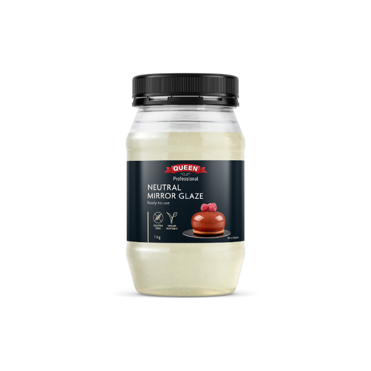 Neutral Mirror Glaze 1 kg - Queen Professional